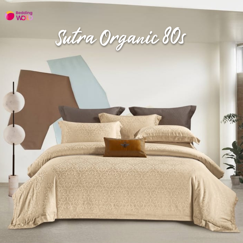 Jual Sprei Set Sutra Organic 60s / Sprei Sutra Silk Serat Bamboo ...