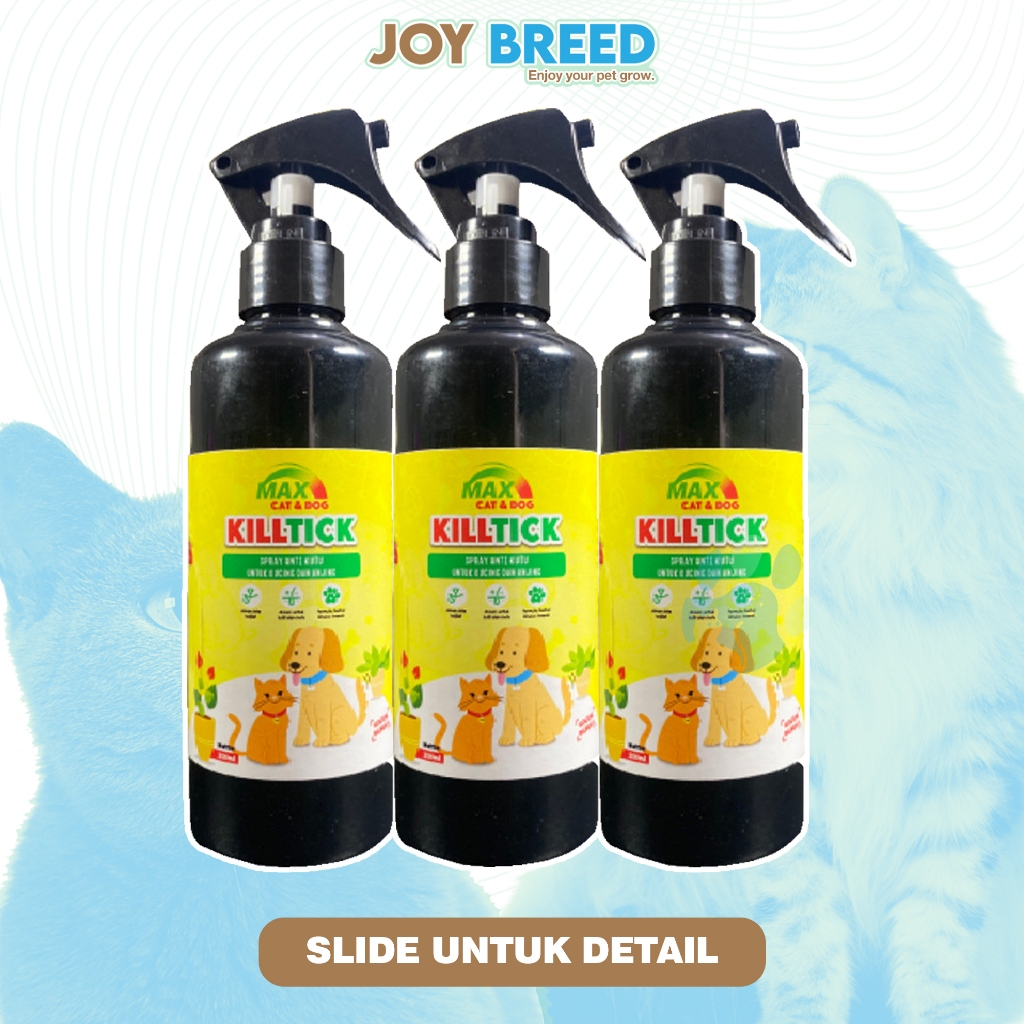 Jual OBAT ANTI KUTU KUCING SPRAY MAX KILLTICK OBAT PEMBASMI KUTU ...