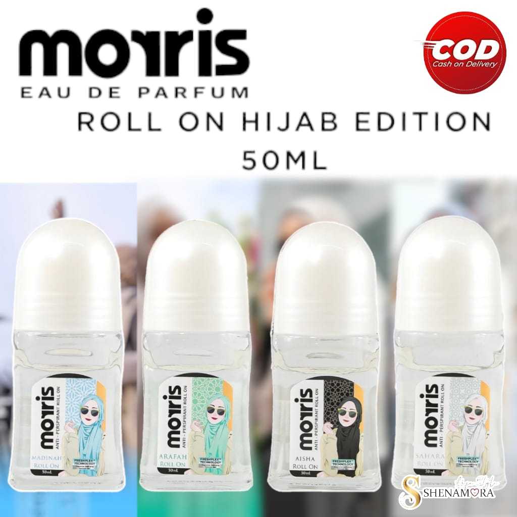 Jual Morris Roll On Deodorant Hijab Edition 50 ml | Shopee Indonesia