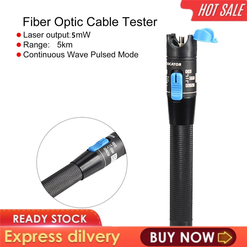 Jual Fiber Laser FTTH Fiber Optic Optical Power Meter Cable Tester ...