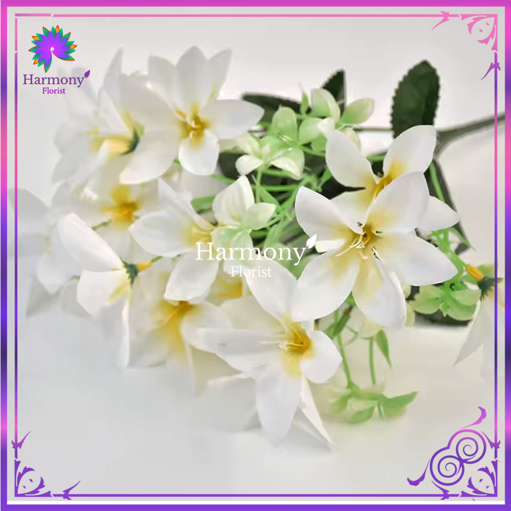 Jual BUNGA LILY ARTIFICIAL / LILY BUNGA PLASTIK / LILY DEKORASI (NK-105 ...