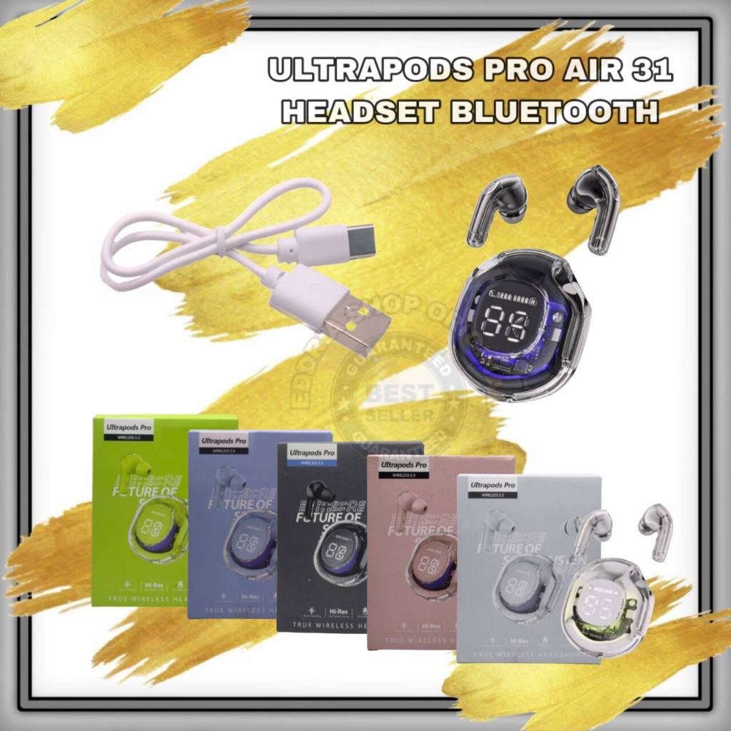 Jual WIRELESS ULTRAPODS PRO AIR 31 HRADSET BLUETOOTH ORIGINAL BARU ...