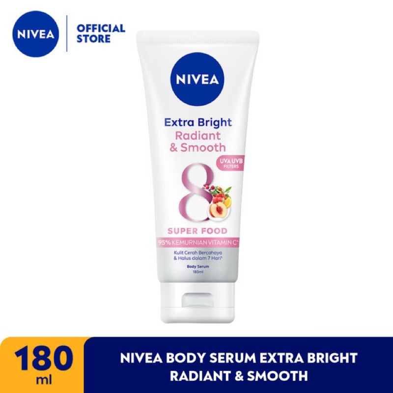 Jual NIVEA Body Serum Extra Bright Radiant & Smooth UVA UVB Filter ...