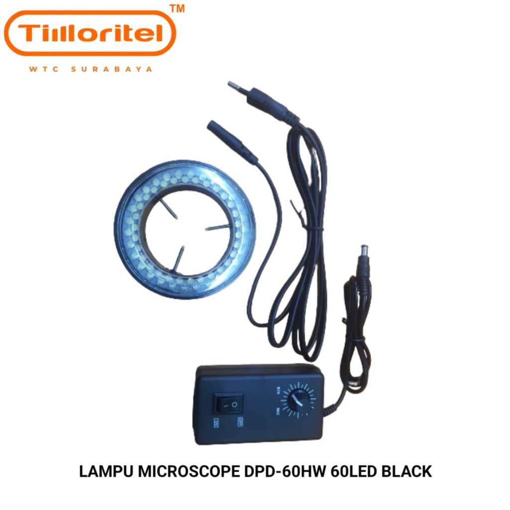 Jual LAMPU MICROSCOPE DPD-60HW 60 LED BLACK | Shopee Indonesia