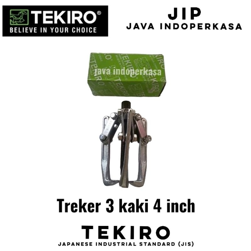 Jual TEKIRO TREKER BEARING DAN PULI 3 KAKI 4 INCH / THREE ARM GEAR ...