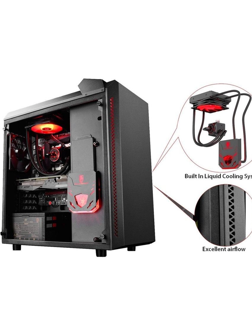 Jual RARE DEEPCOOL Gamer Storm BARONKASE LIQUID Black ATX Mid Tower ...