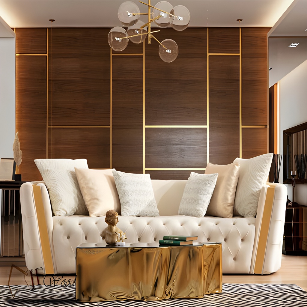 Jual Set Sofa Ruang Tamu Mewah / Guyana Living Room Sofa Set | Shopee ...