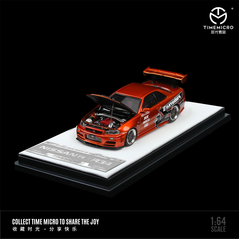 Jual TimeMicro Time Micro 1:64 Nissan Skyline GT-R R34 Z-Tune NFS Need ...