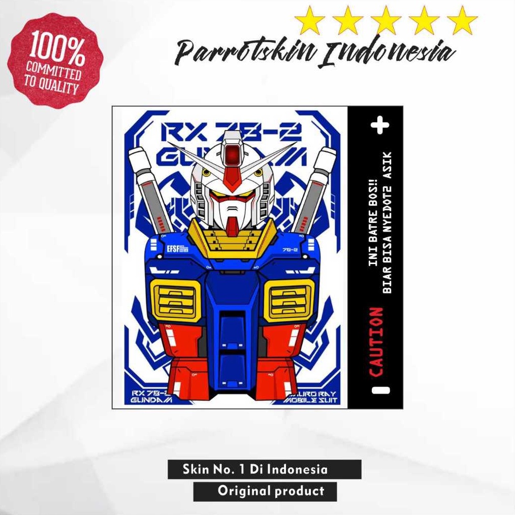 Jual SEGERA BELI Sticker WARP Batre 1865 217 Gundam edition | Shopee ...