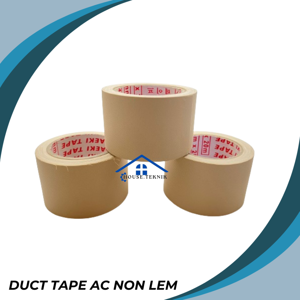 Jual LAKBAN AC / DUCT TAPE NON LEM / ISOLASI PIPA AC | Shopee Indonesia