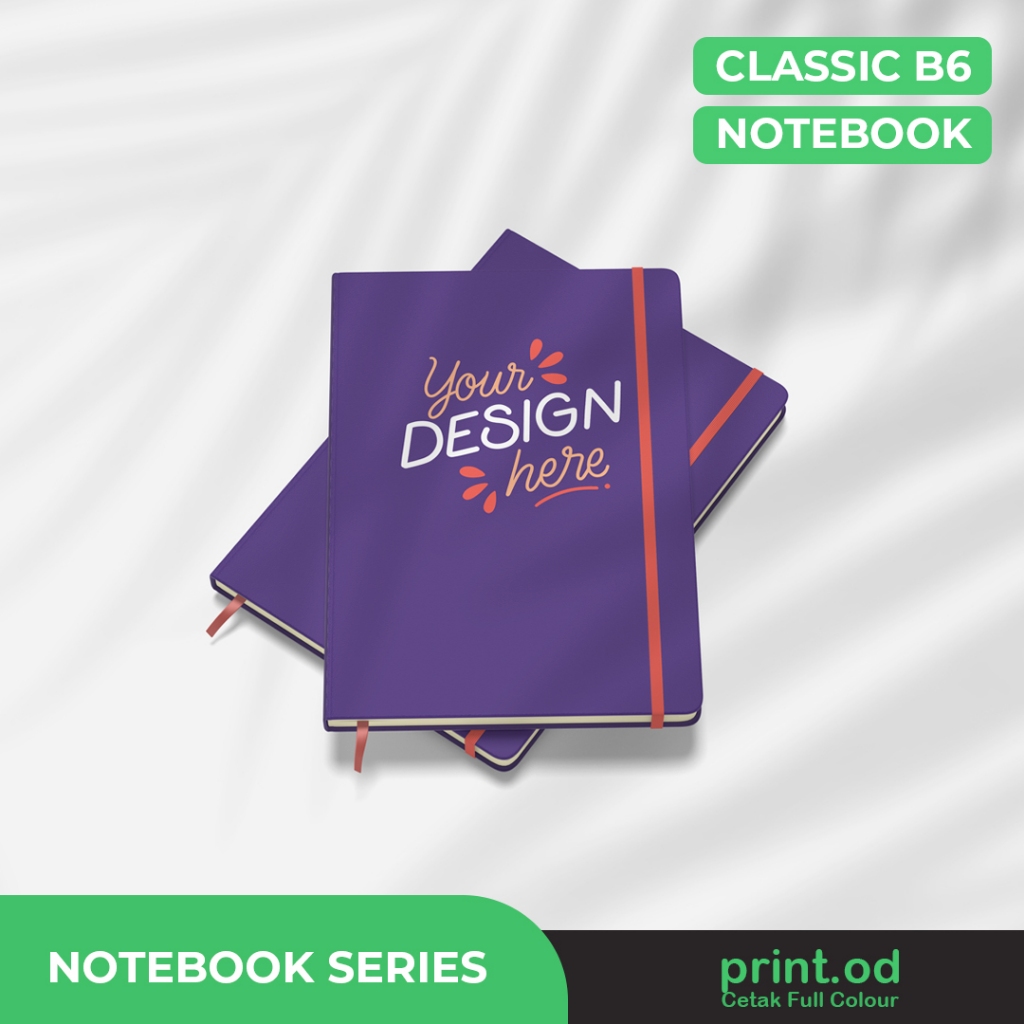 Jual Notebook Classic B6 Custom - Desain Sesuai Permintaan Kamu ...