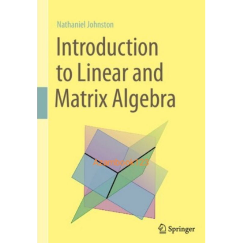 Jual Buku Introduction to Linear and Matrix Algebra | Shopee Indonesia