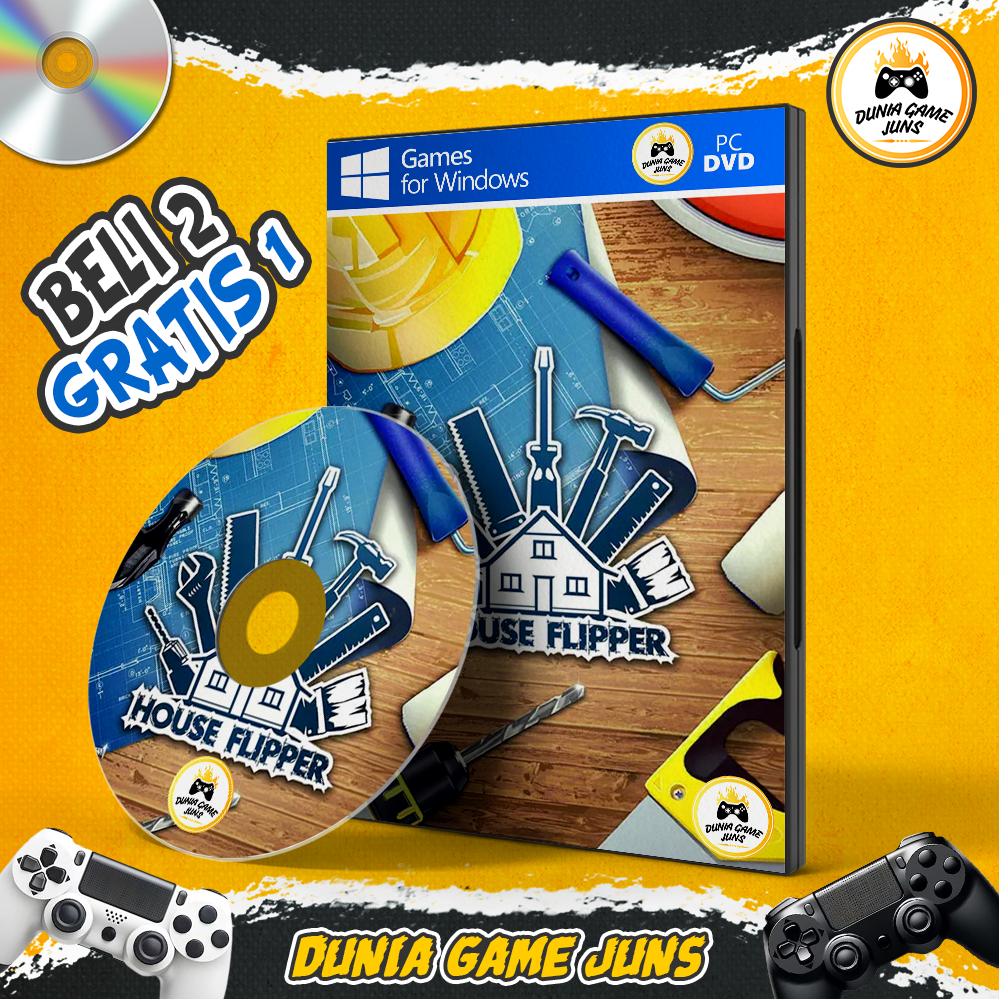 Jual House Flipper | Game Simulation/Simulator | CD/DVD | Game PC ...