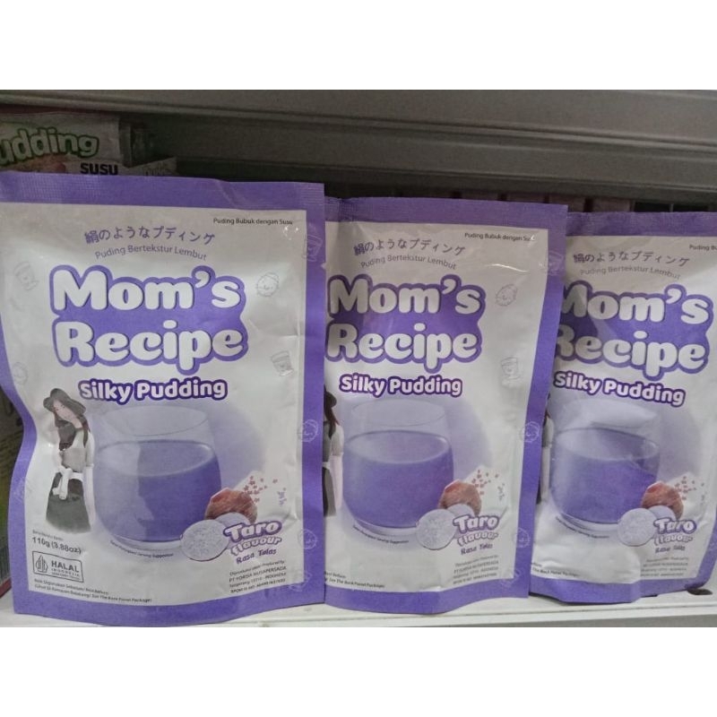 Jual SILKY PUDDING MOM'S RASA TARO 110gr | Shopee Indonesia