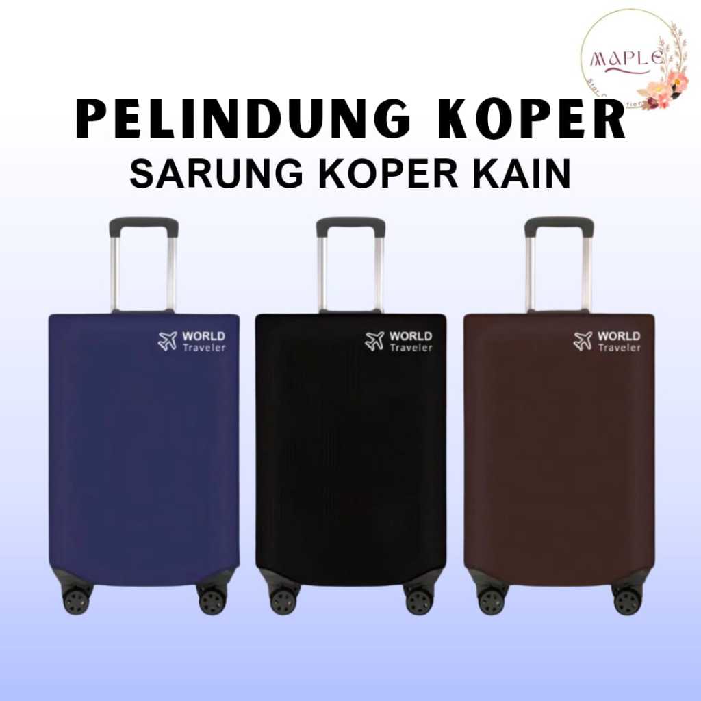 Jual SARUNG KOPER TRAVELMATE COVER PELINDUNG LUGGAGE WORLDTRAVEL ...