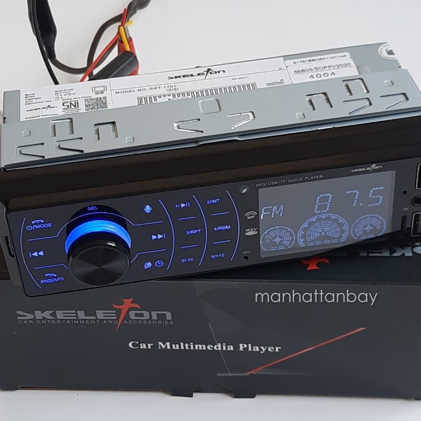 Jual Kilat Tape Mobil Single Din Car Mp3 Player ukuran 1 din dengan ...