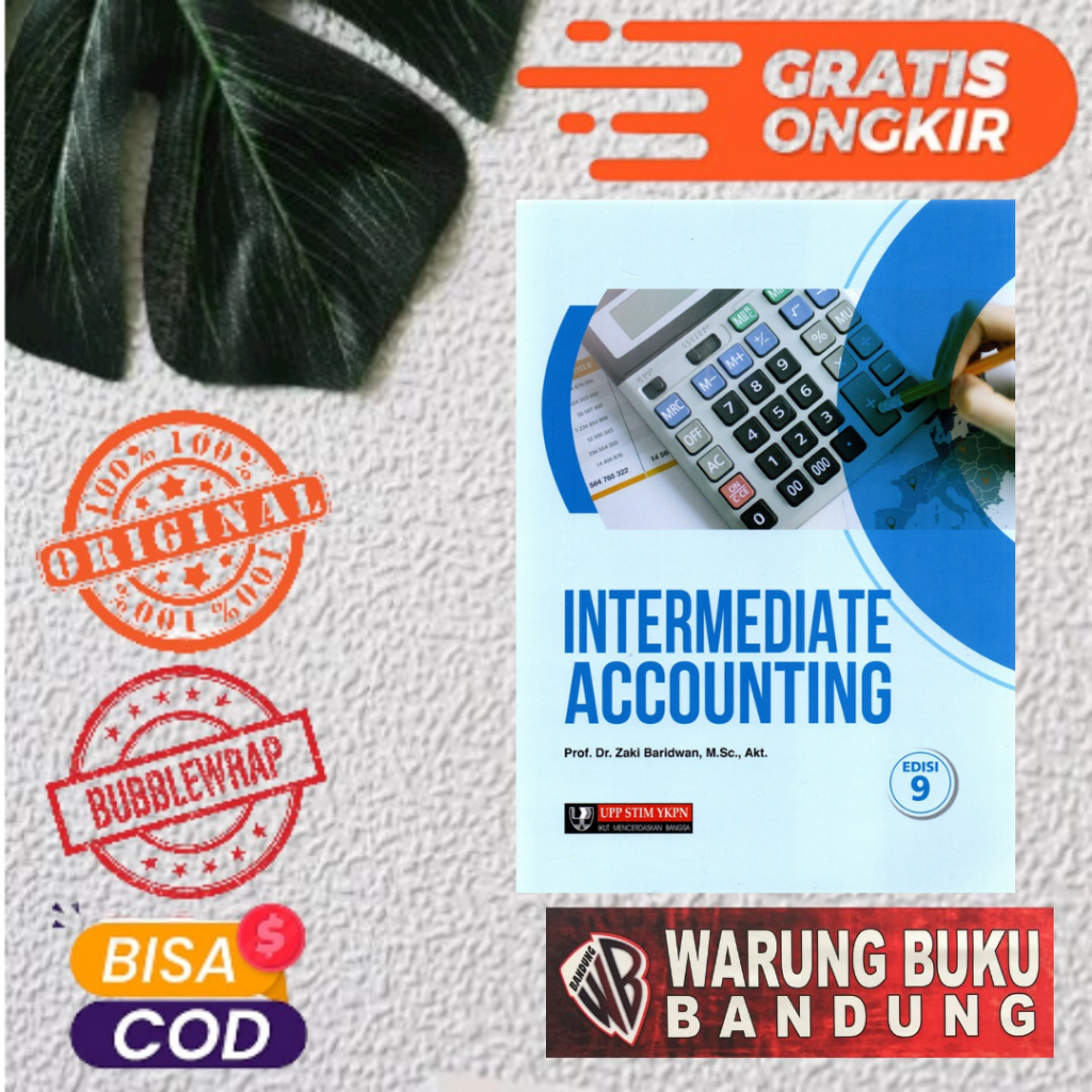 Jual Buku Intermediate Accounting Edisi 9 - Zaki Baridwan | Shopee ...