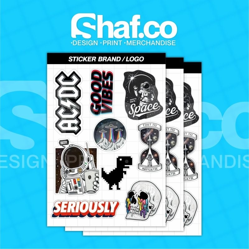 Jual STICKER PACK BRAND/LOGO DISTRO KEREN FOR LAPTOP HELM MOTOR DLL ...