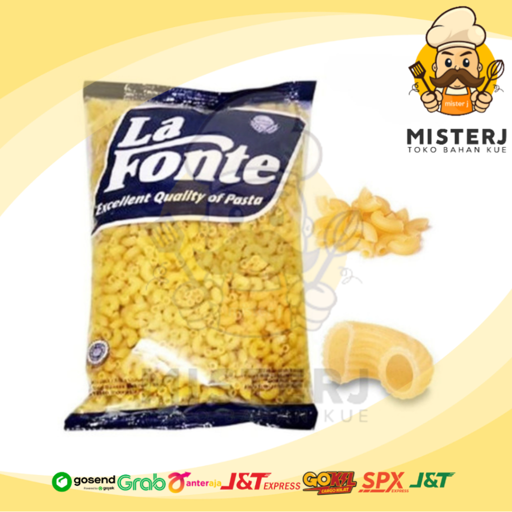 Jual La Fonte Chifferi Rigate 206 | 500 Gram | Macaroni | Makaroni ...