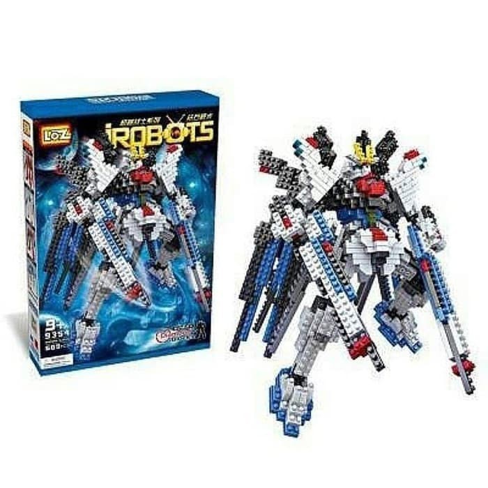Jual Mainan bricks edukasi Loz 9354 Irobot D series | Shopee Indonesia
