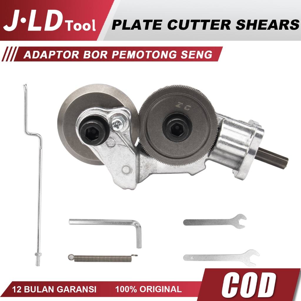 Jual JLD Adaptor Pemotong Seng Adapter Drill Plate Cutter Mesin Bor ...