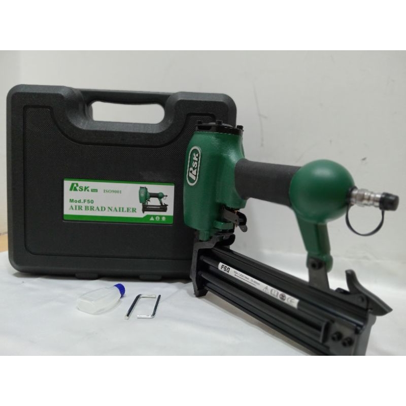 Jual AIR NAILER GUN F50 RSK ALAT PAKU TEMBAK LURUS STAPLER ANGIN F50 RSK | Shopee Indonesia