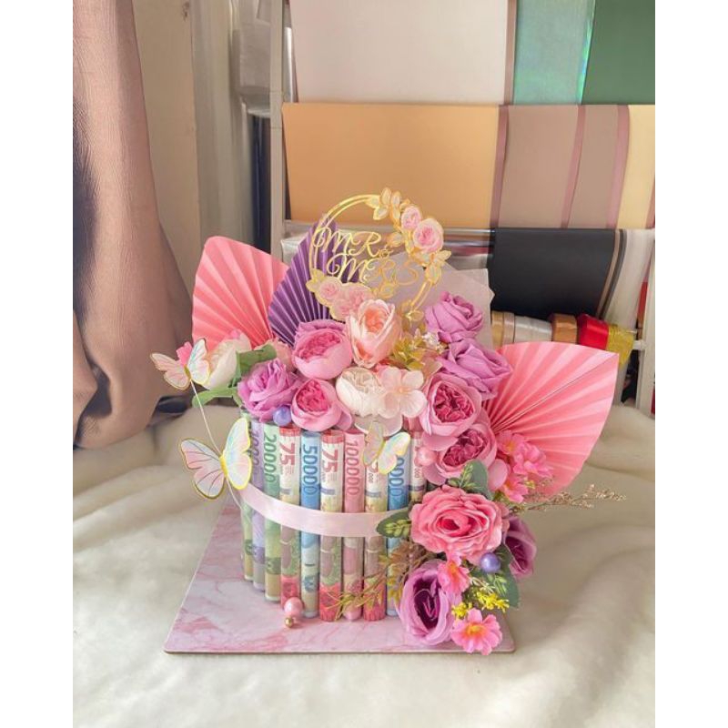 Jual Mini tower money flower | Shopee Indonesia