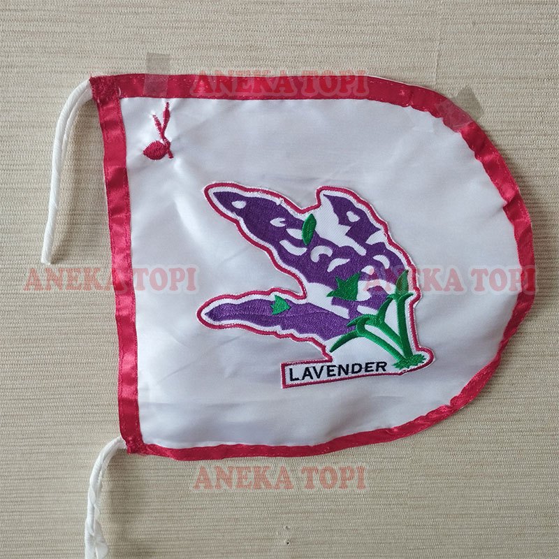 Jual Bendera Regu Bunga Lavender Atribut Pramuka Bendera Lavender ...