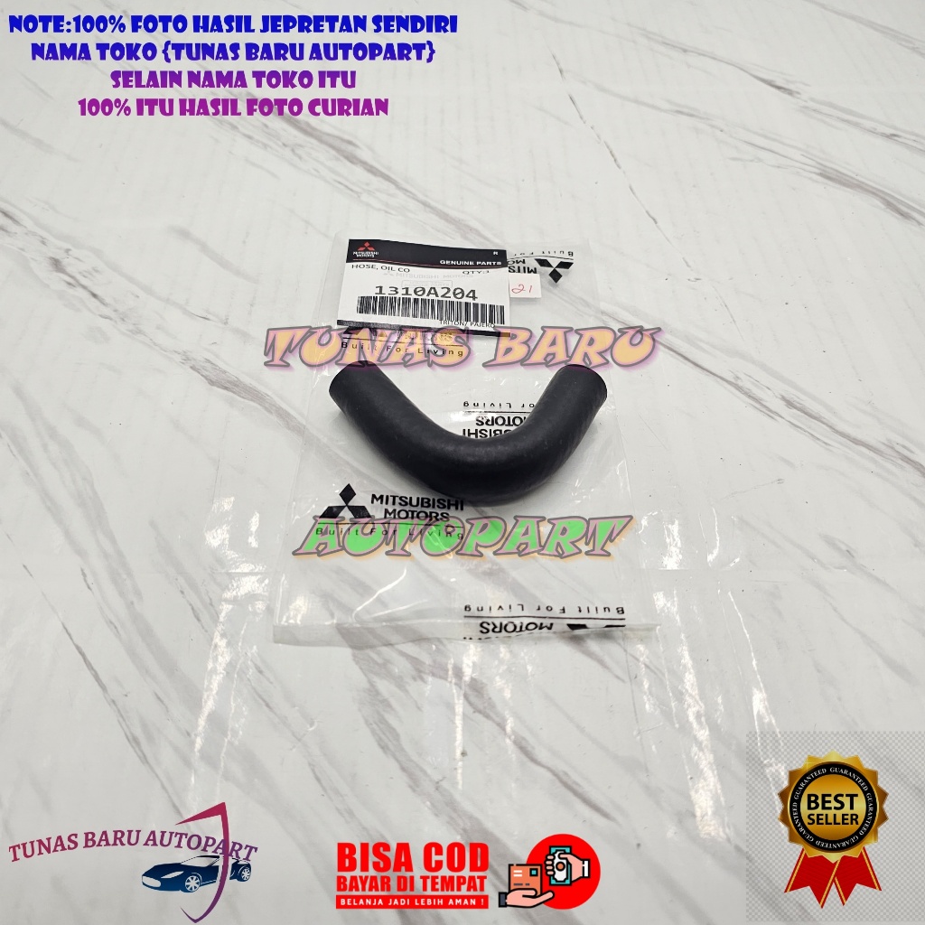 Jual PIPA SELANG KARET KECIL OLI COLLER TRITON PAJERO 1310A204 | Shopee ...