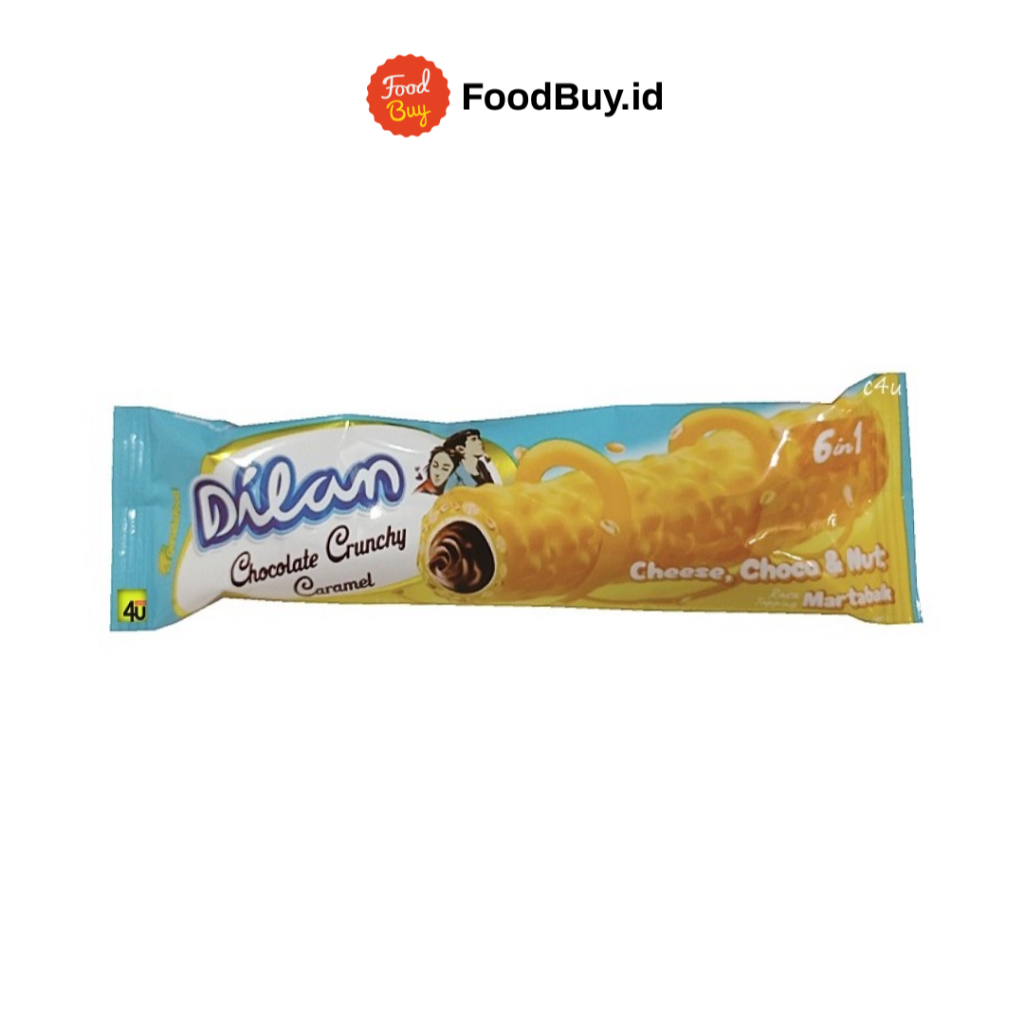 Jual Dilan Chocolate Crunchy Caramel Cokelat Cheese & Nut 23gr | Shopee ...
