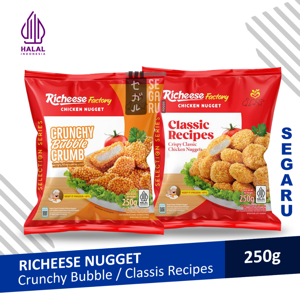 Jual Richeese Chicken Nugget Crispy 250 Gram | Shopee Indonesia
