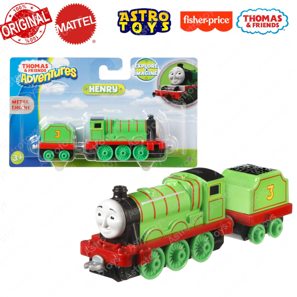 Jual Fisher Price Henry Diecast Thomas And Friends Adventures Metal ...