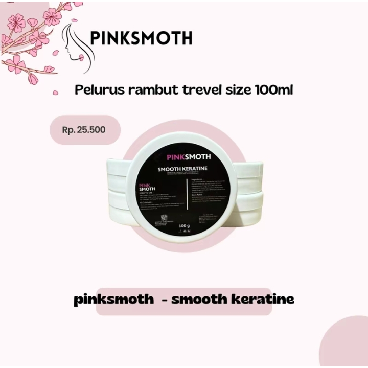 Jual PINKSMOTH - 1PCS PELURUS RAMBUT TANPA CATOK TRAVEL SIZE 100Ml ...