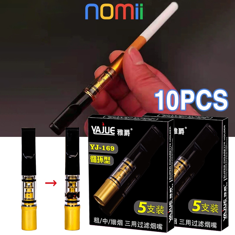 Jual YAJUE YJ169 Isi 10 Pcs Pipa Filter Saringan Asap Permanen ...