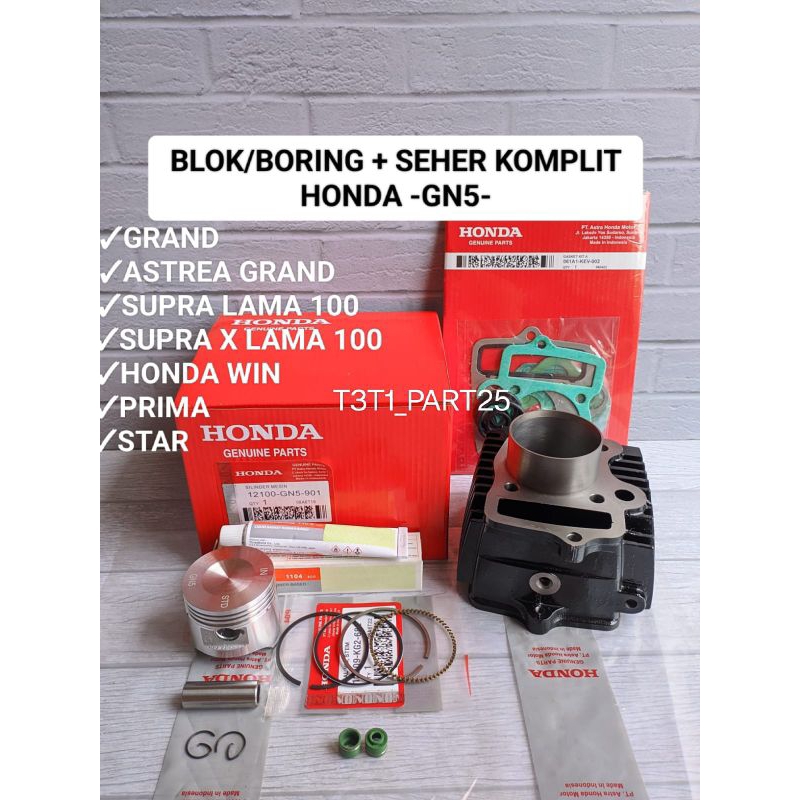 Jual Blok + seher isi komplit (GN5) grand/Supra lama 100/Supra x lama 100/win prima/star ...