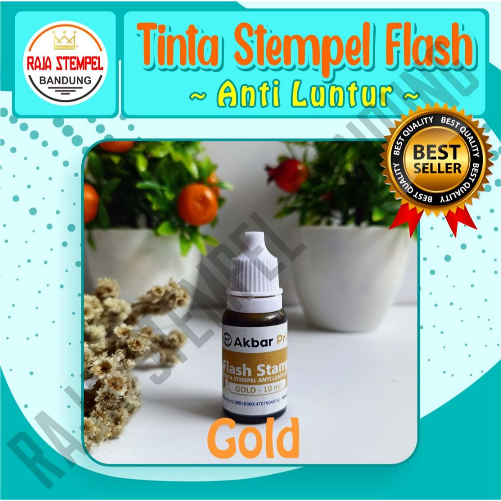 Jual Tinta Stempel Flash 10ml untuk media kertas dan sejenisnya Anti Luntur I Stample I Stampel ...