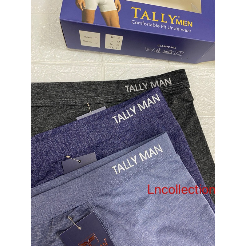 Jual Boxer cowok 3pcs Tally 9016 Boxer pria celana dalam | Shopee Indonesia