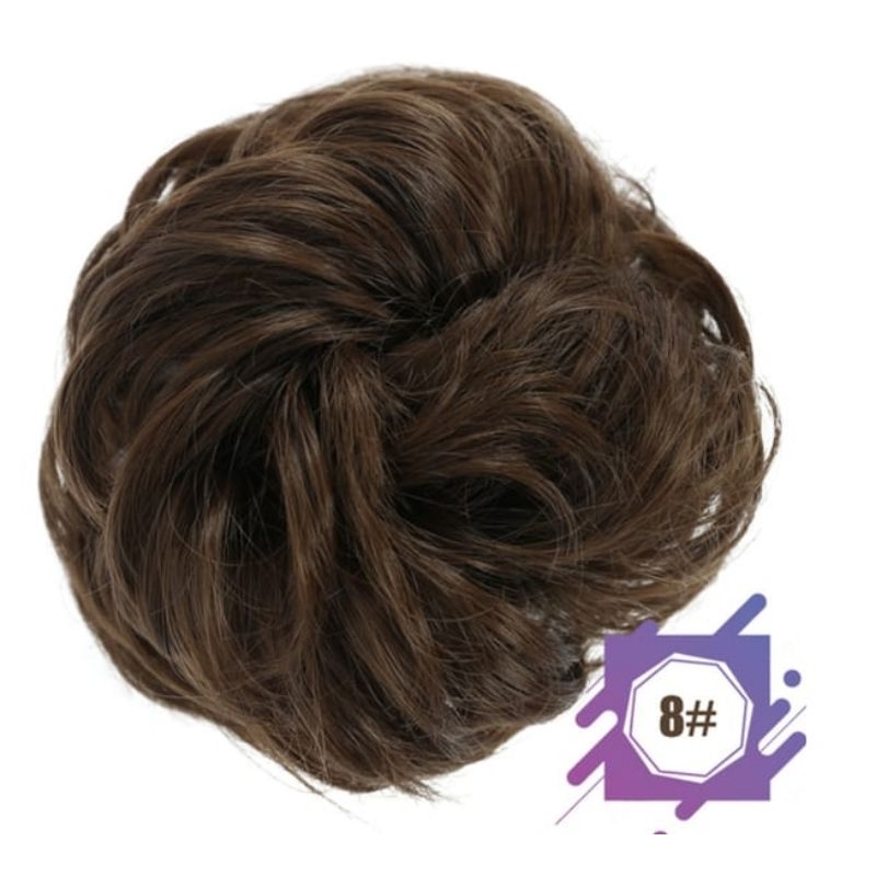 Jual {JO}Karet Scrunchie (Curly/Ikal) Ikat Rambut Ulir Korea Fun Bun ...