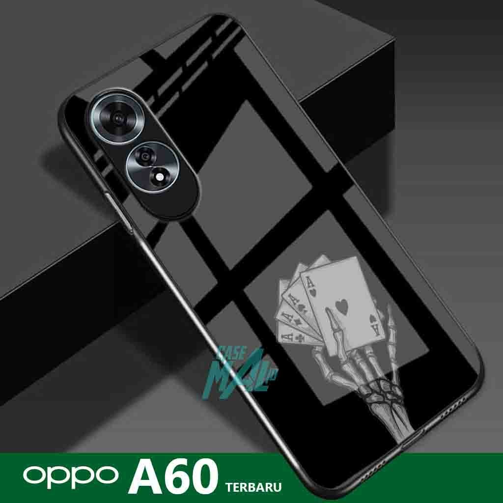 Jual (H43) Softcase Kaca Oppo A60 Terbaru - Case hp Oppo A60 Terbaru ...