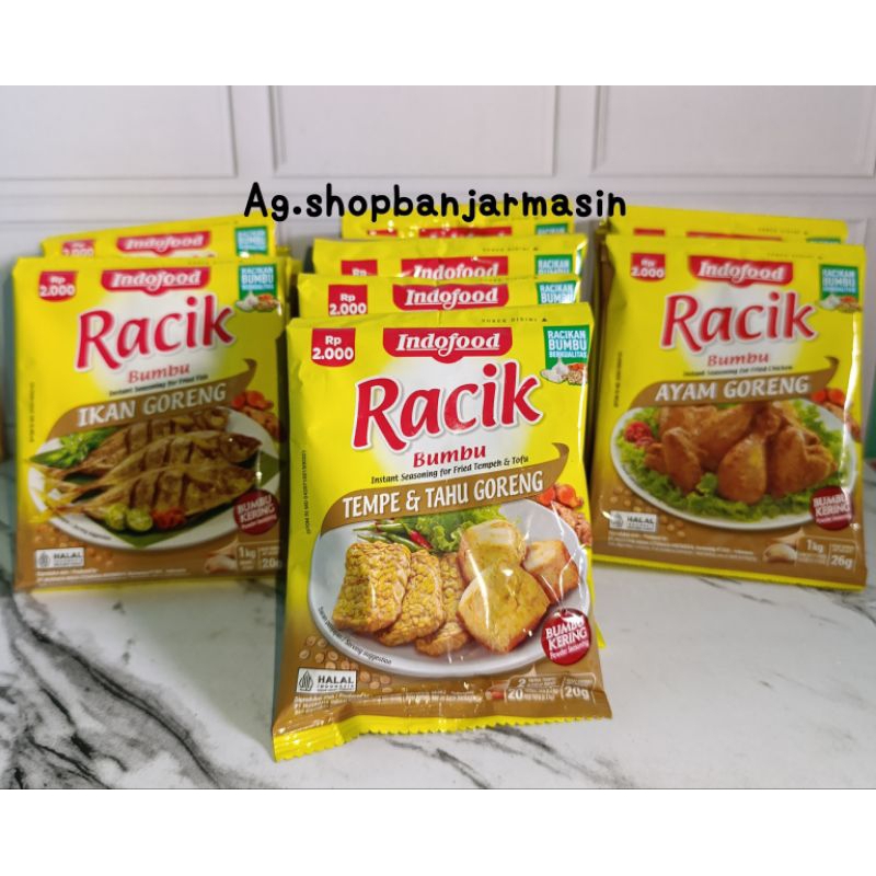 Jual Bumbu Racik Ayam/ikan/Tahu Tempe goreng Renteng | Shopee Indonesia