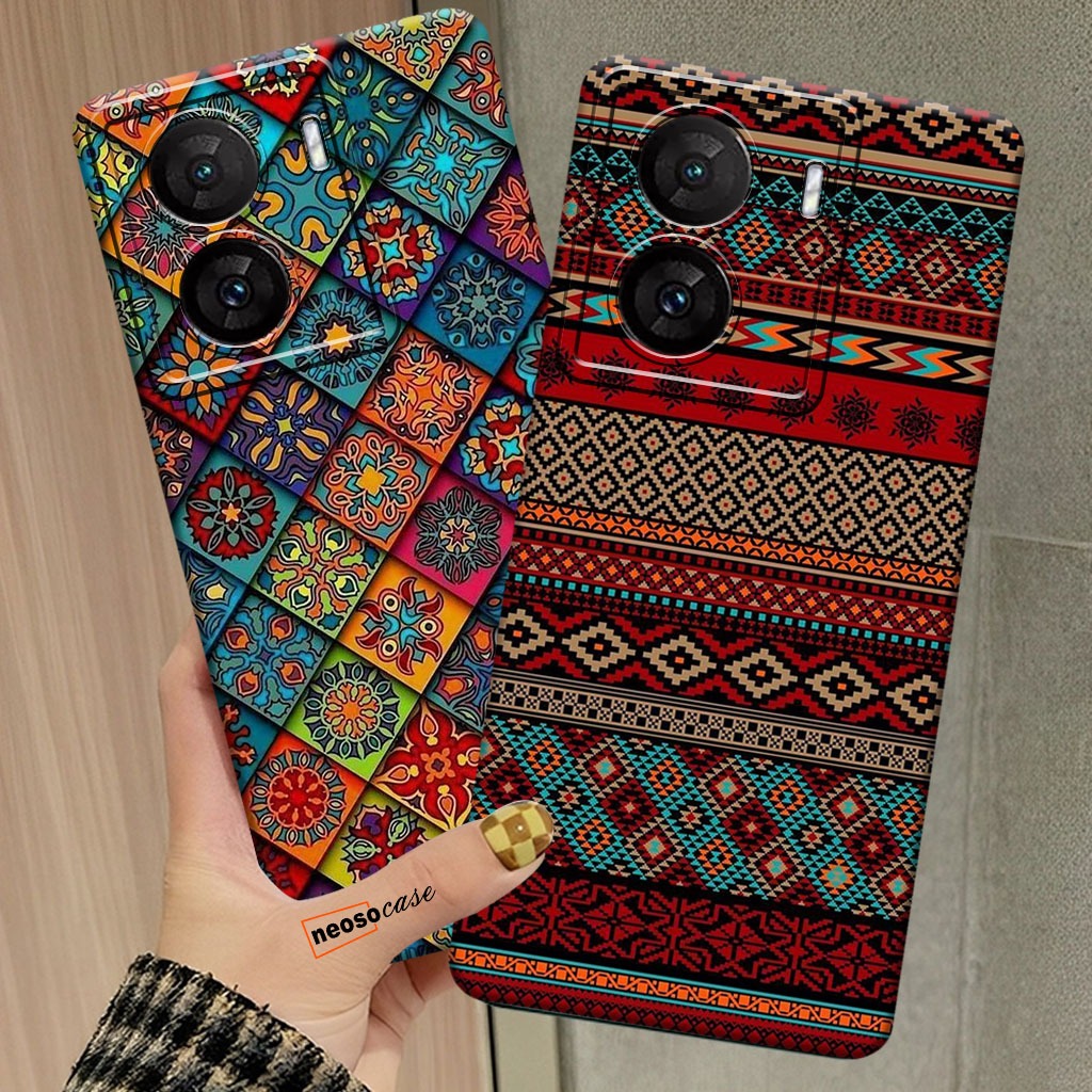 Jual Case Vivo Iqoo z7x Casing procamera Motif Batik MK02 Kesing ...