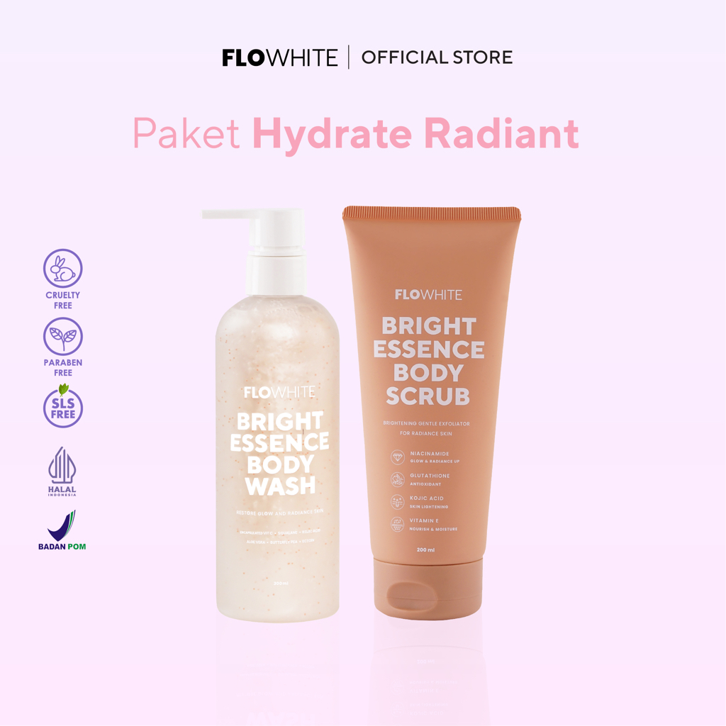 Jual Flowhite Beauty - Paket Cantik Hydrate + Radiant | Shopee Indonesia