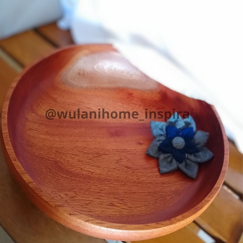 Jual PIRING KAYU BESAR|| NAMPAN KAYU|| PERABOT DAPUR|| PERABOT ESTETIK ...