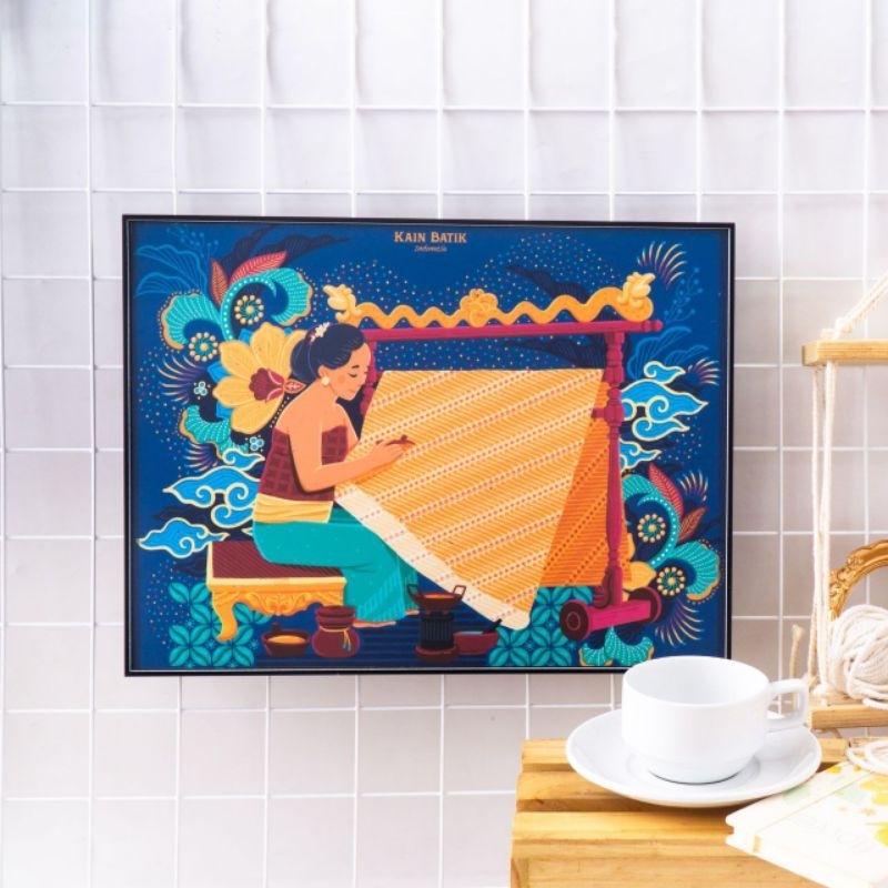 Jual Wall Art Batik | Shopee Indonesia
