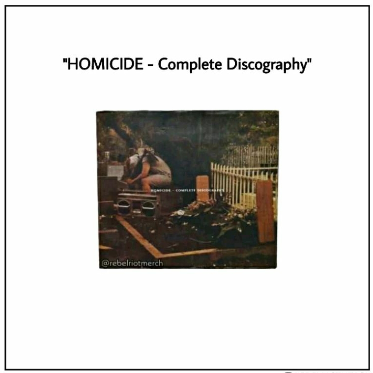 Jual Homicide - Complete Discography (first press) | Shopee Indonesia