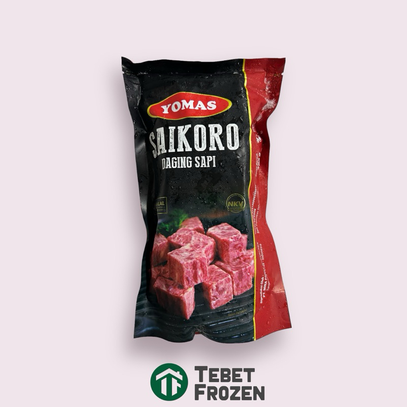 Jual YOMAS BEEF SAIKORO 500GRAM - TEBET FROZEN | Shopee Indonesia