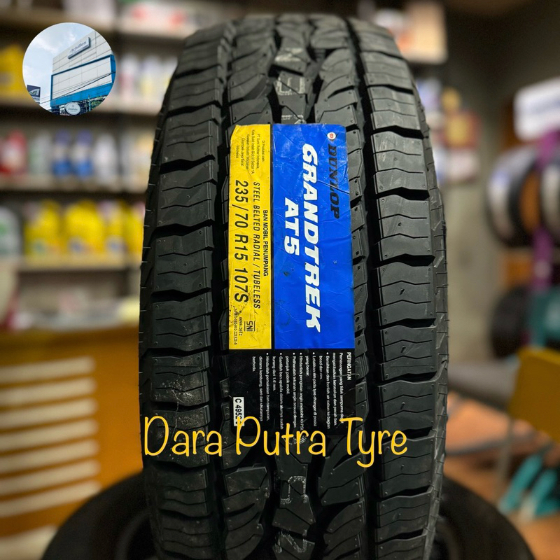 Jual Ban Mobil 235/70 R15 107S Dunlop Grandtrek AT5 Ban 235 70 15 ...