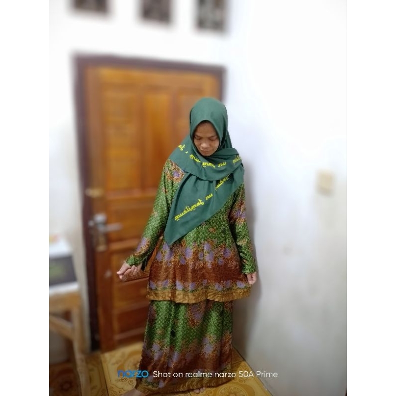 Jual SETELAN MUSLIMAT NU/SERAGAM PENGAJIAN MUSLIMAT/ONE SET SERAGAM ...
