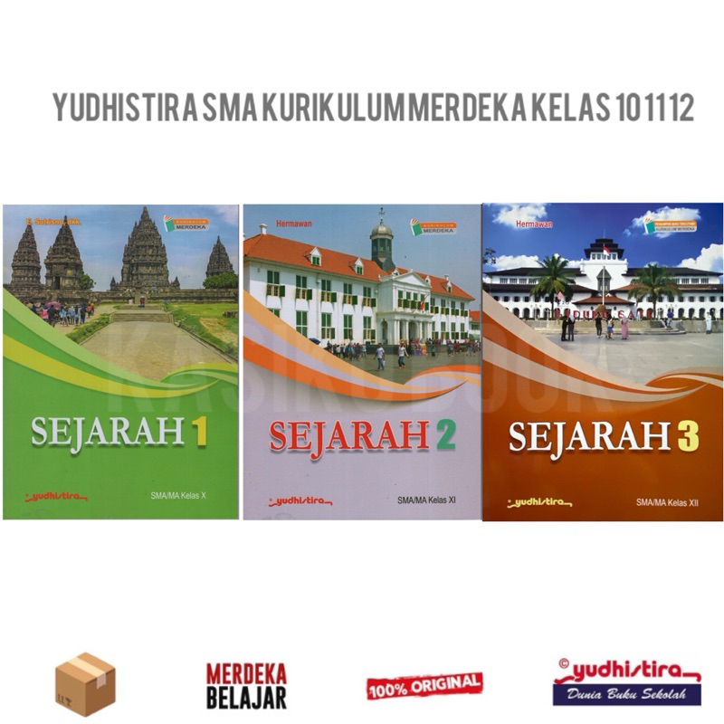 Jual Yudhistira Sejarah untuk SMA/MA Kelas 10 11 12 - Kurikulum Merdeka (Yudhistira) | Shopee ...
