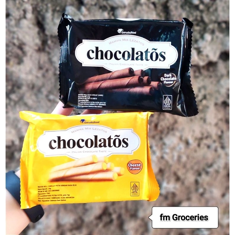 Jual Chocolatos wafer Roll 27gram isi 5 pack | Shopee Indonesia